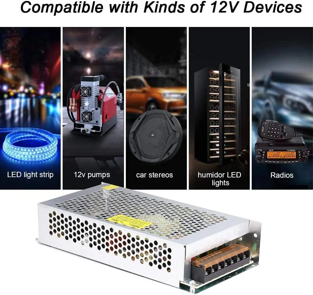 Smps Switching Power Supply 12V 480W - Reliable & Efficient