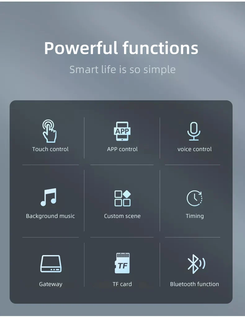 8-Inch Smart Home Hub - WiFi & BLE Central Control Panel with Touch ...