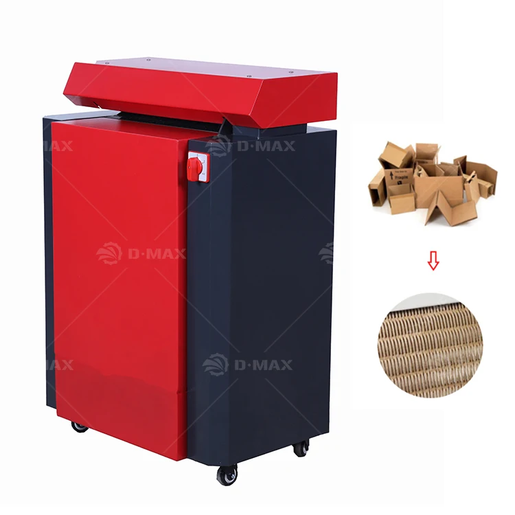 Straight Paper Shredder Machine Waste Corrugated Cardboard Carton Plate ...