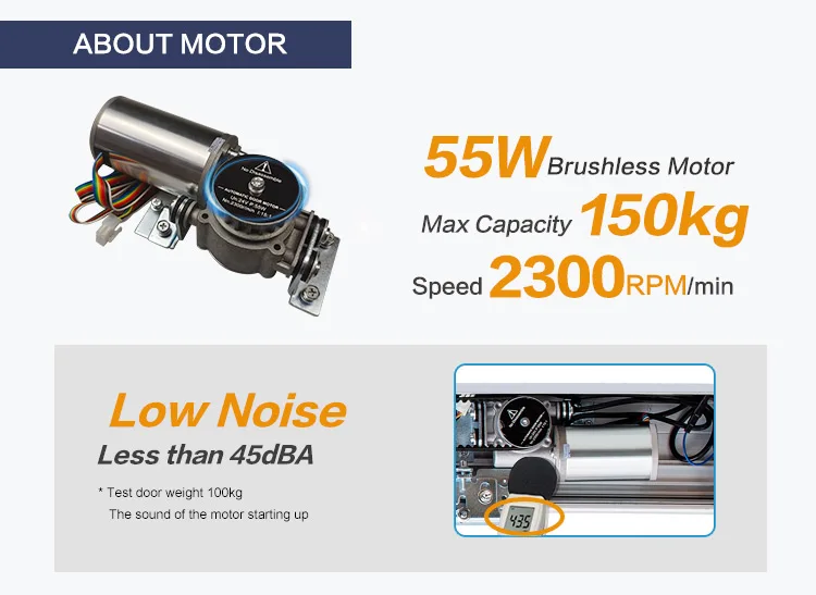 Doortec Electric Sensor Automatic Door Machine Glass Sliding Door ...