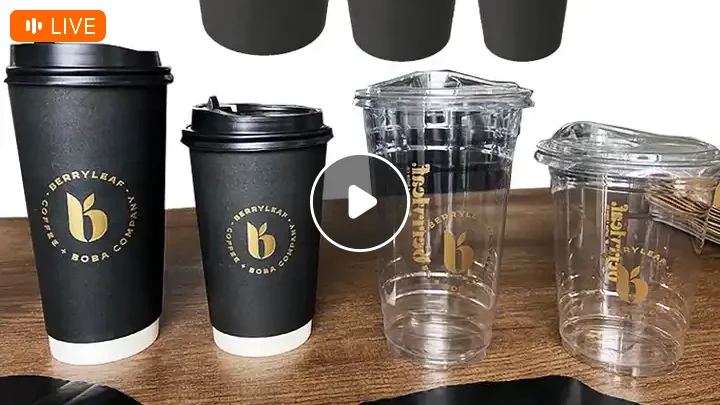 custom plastic cups and paper cups Product Show Stream 2023 - Alibaba.com