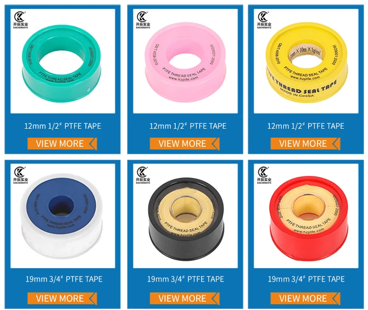 Yellow Tape Gas Line Ptfe Thread Seal Tapes P.t.f.e Sealing Tape - Buy Seal Tapes P.t.f.e ...