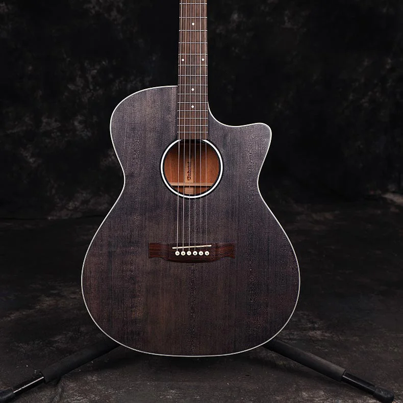 Gabriel Wholesaler Manufactured Gr-tbh Red Color Acoustic Guitar 41 ...