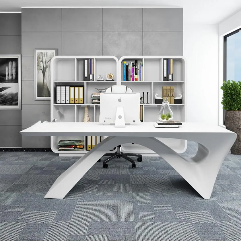 White Office Tables Designs
