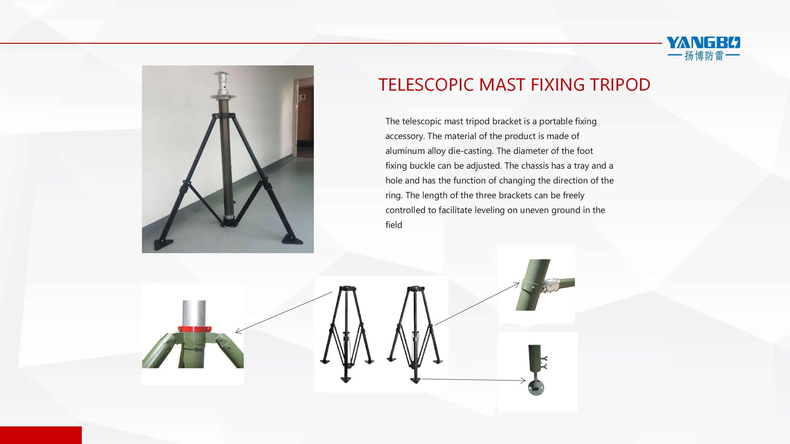 15m Telescopic Mast - Durable, Versatile Antenna Solution
