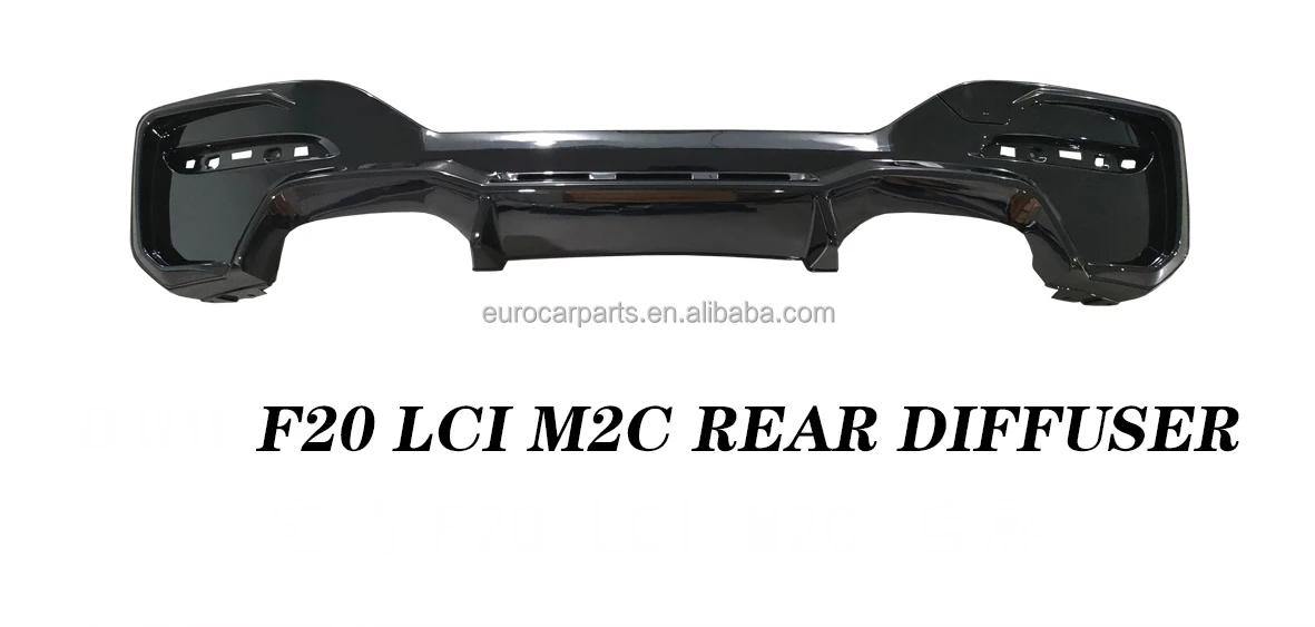 1 Series F20 to M2C Rear Diffuser Back Bumper Diffuser Back Lip pp ...