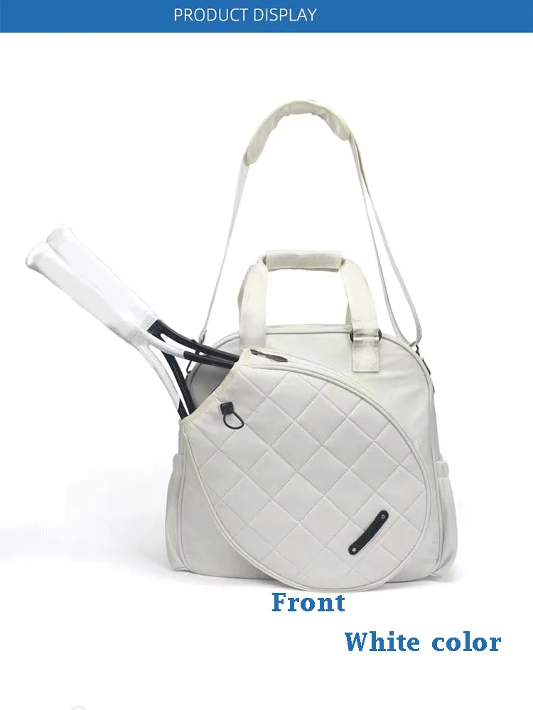 Sporty Nylon Tote Bag - Perfect for Carrying Tennis Rackets