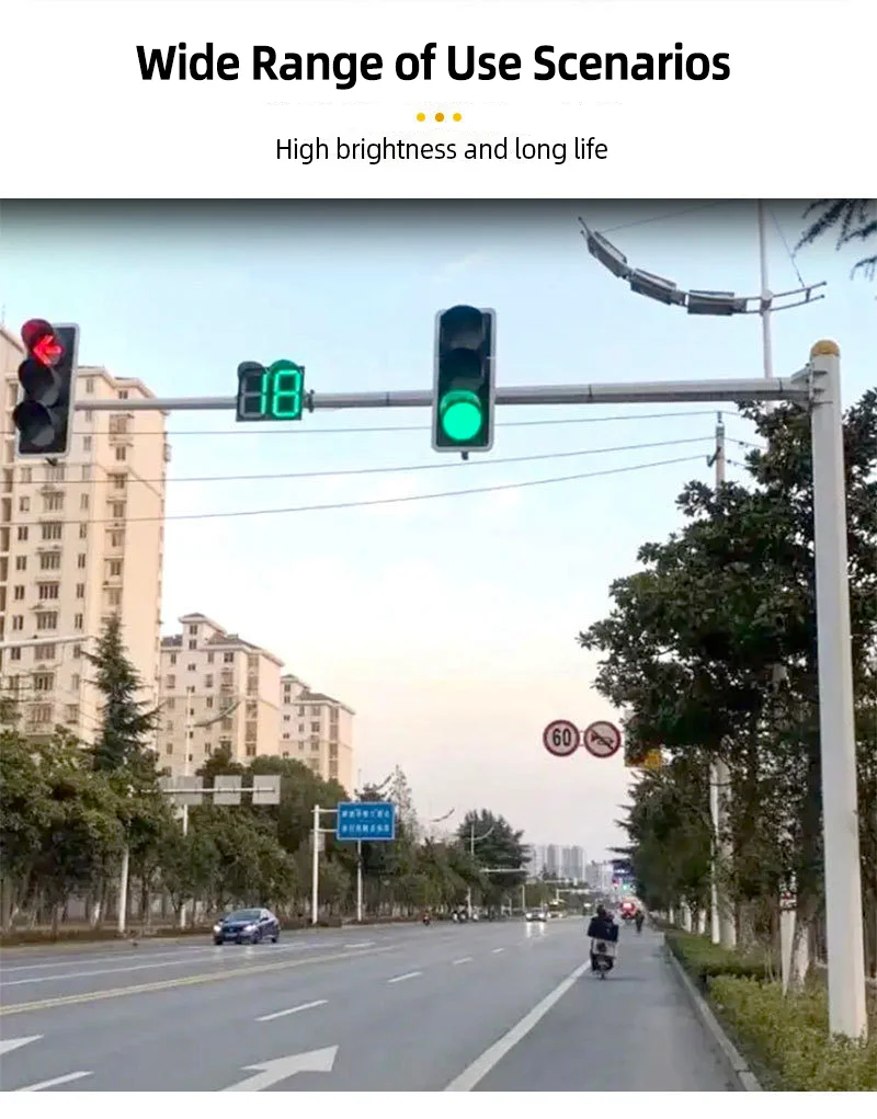 High Power Traffic Safety Light - Remote Control Solar Signals