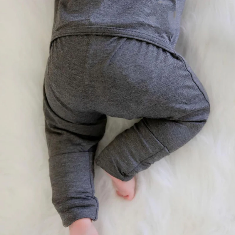 Custom Newborn Baby Infant Bamboo Spandex Onesie Rompers Clothes Solid ...