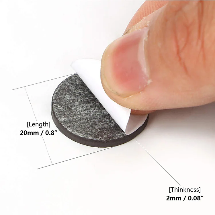 Custom Magnetic Metal Plates with 3M Adhesive Backing