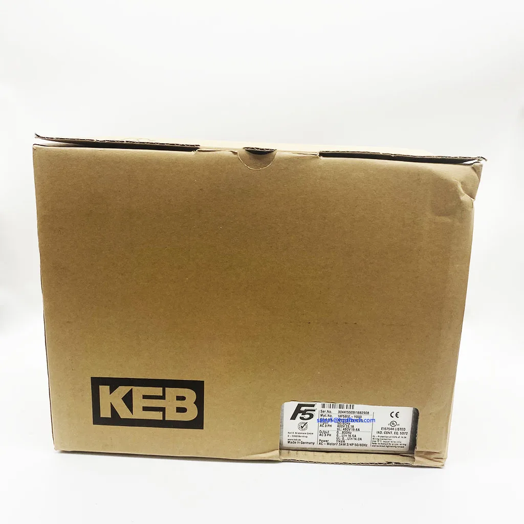 KEB F5 Series Inverter - 3 Phase AC Drive 7.5kw Power