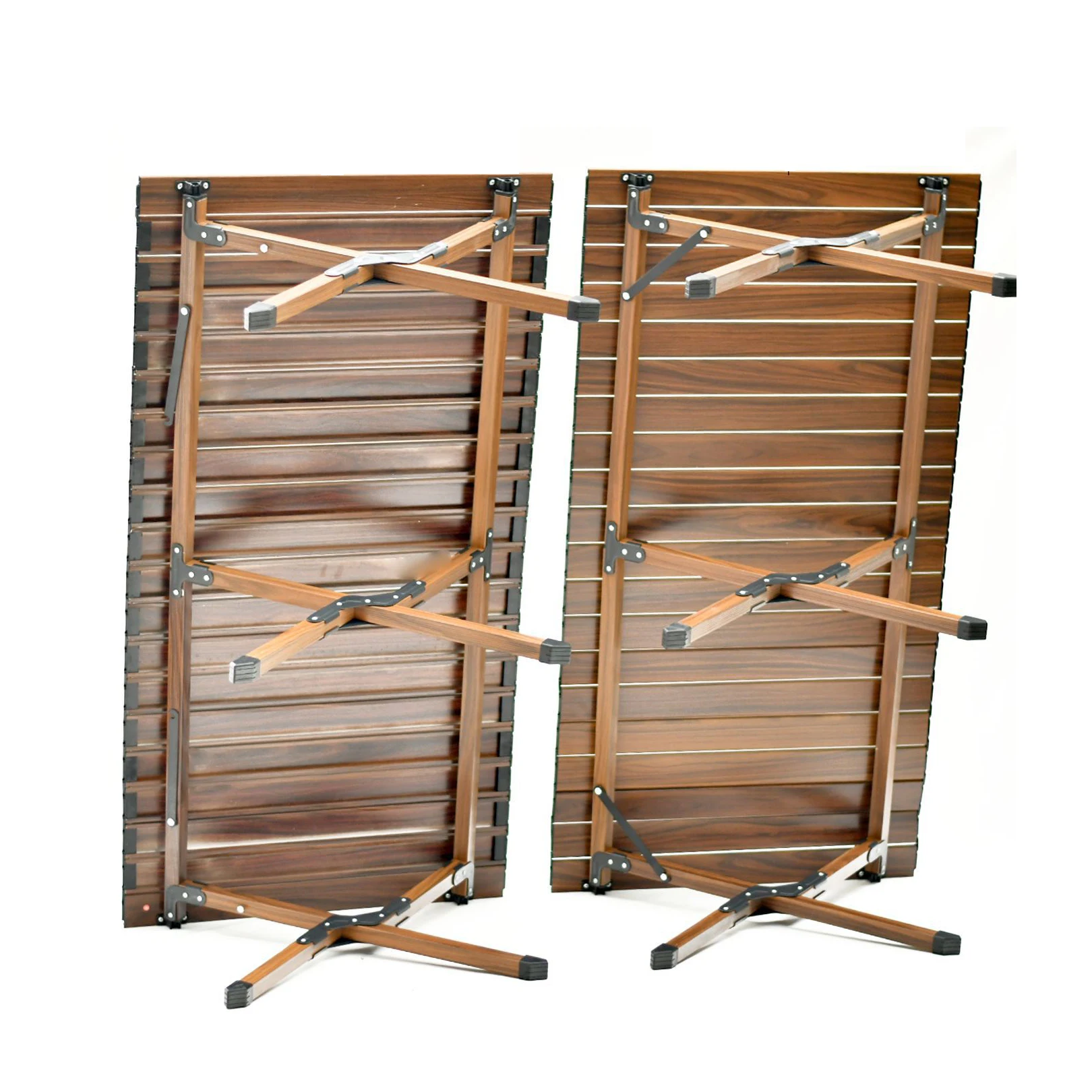 Premium Quality Fold Out Metal Folding Legs Folded Picnic Table ...