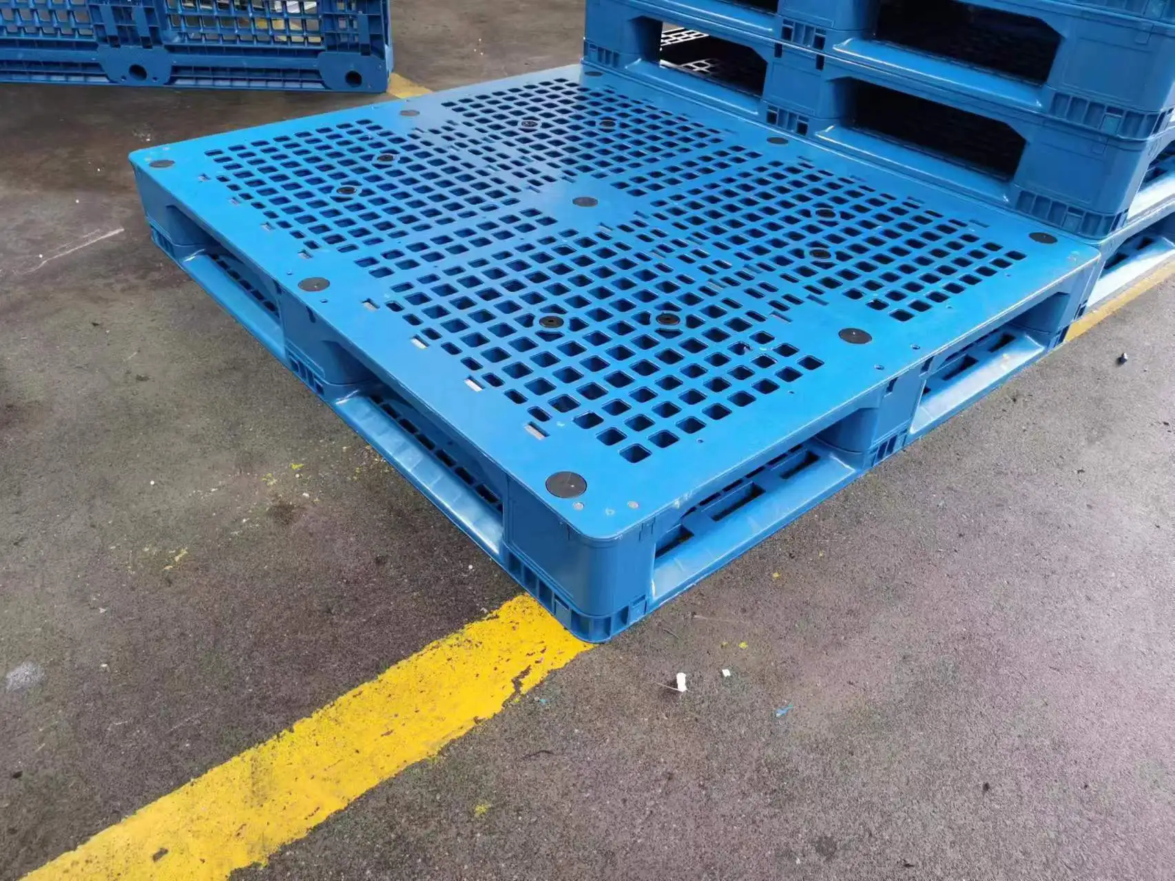 Heavy Duty Food Grade Plastic Pallets for Warehouse Storage