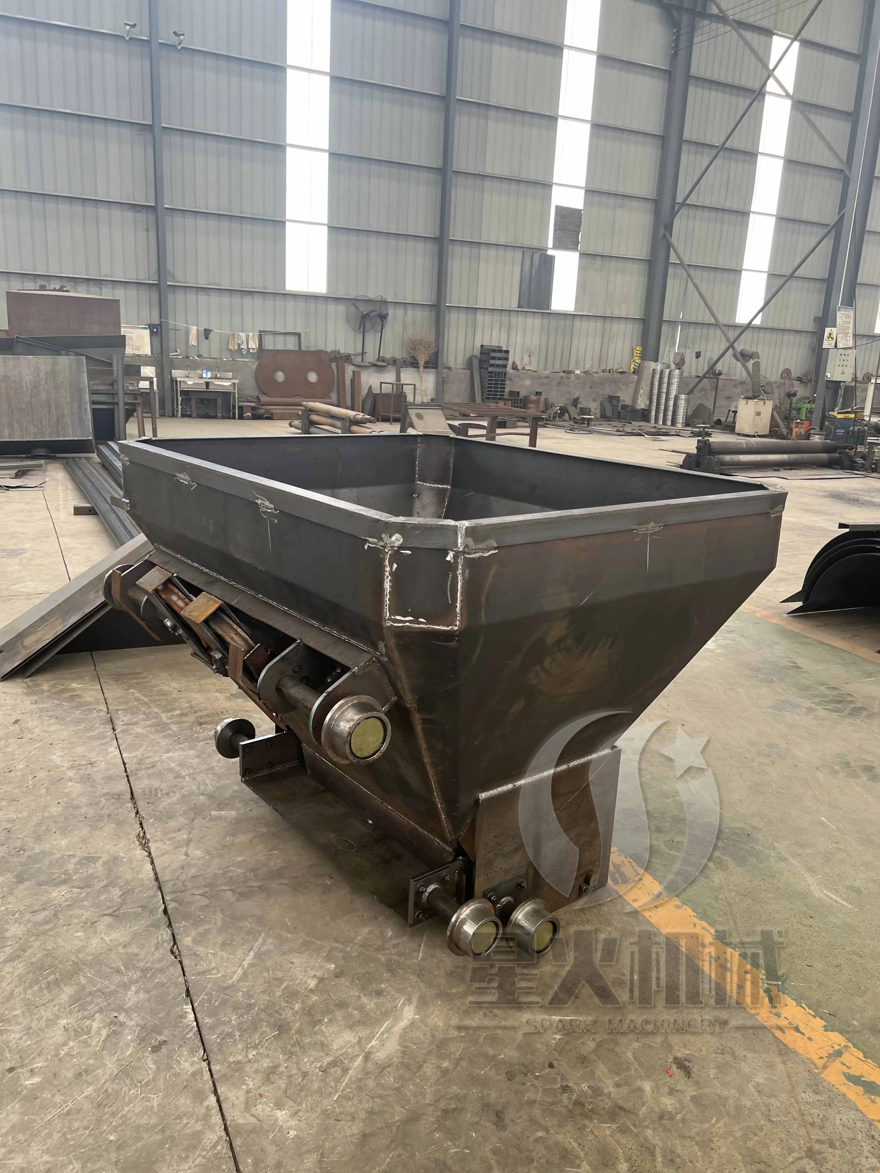 Hzs50 Cement Hopper Lift Ready Mix Small Concrete Batching Plant Skid ...