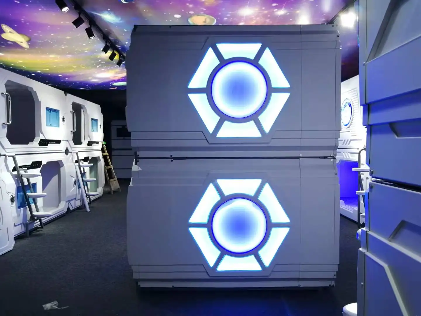 Modern Luxury Japanese ABS Capsule Bed - High End Hotel Furniture