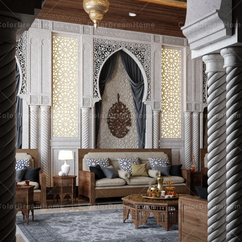 Luxury Moroccan Majlis Sofa Antique Saudi Arabia Majlis Classic Style ...