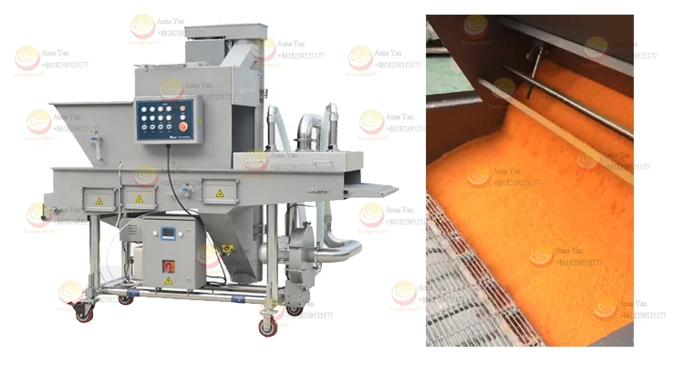 Sus304 Electric Automatic Continuous Crispy Tempura Batter Coating ...