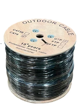 Outdoor Cable Utp Cat 6 Indoor Outdoor Bc Cca 305m Communication Cable ...