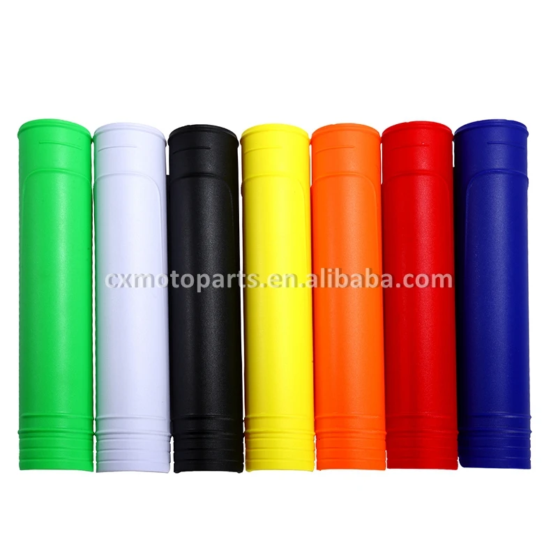 Motorcycle Universal Fork Plastic Cover Shock Absorber Guard Protector ...
