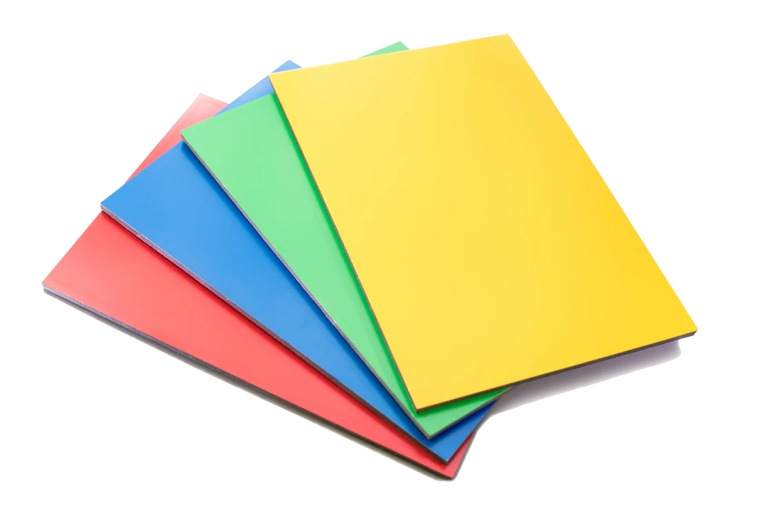 OEM Flame Resistant PVDF Cladding Facade Boards for Outdoor