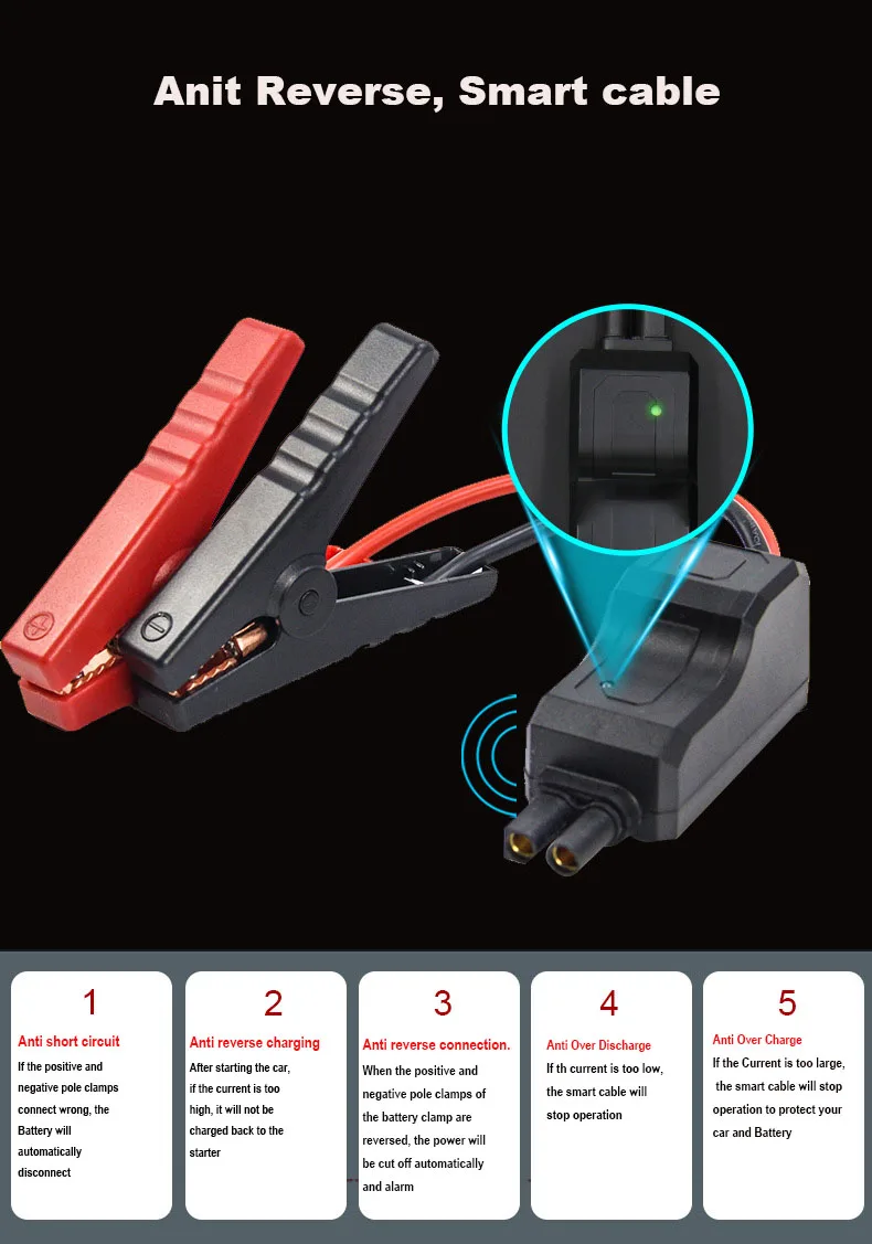 High Power Jump Starter - Reliable Car Emergency Solution