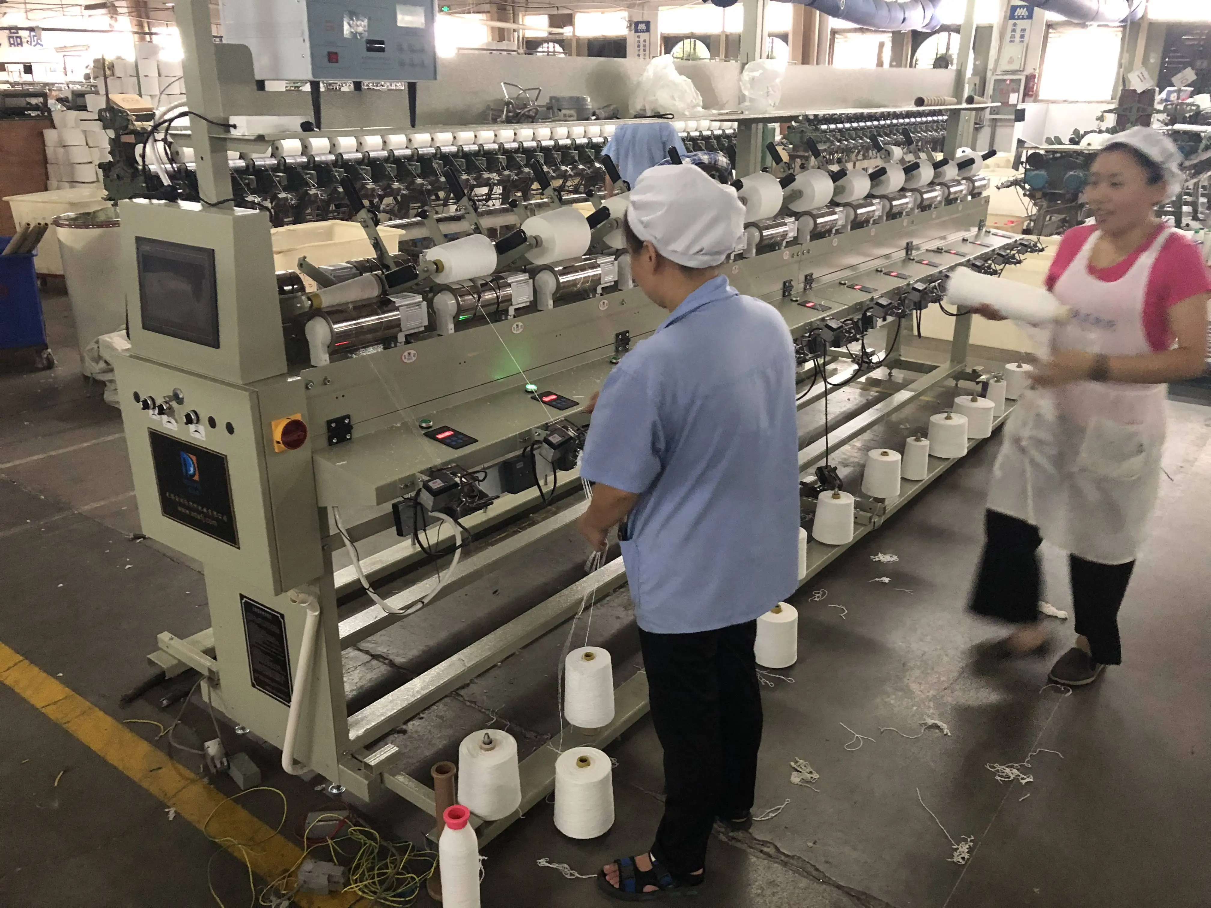 Single Head Electric Yarn Winding Machine for Yarn Manufacturer