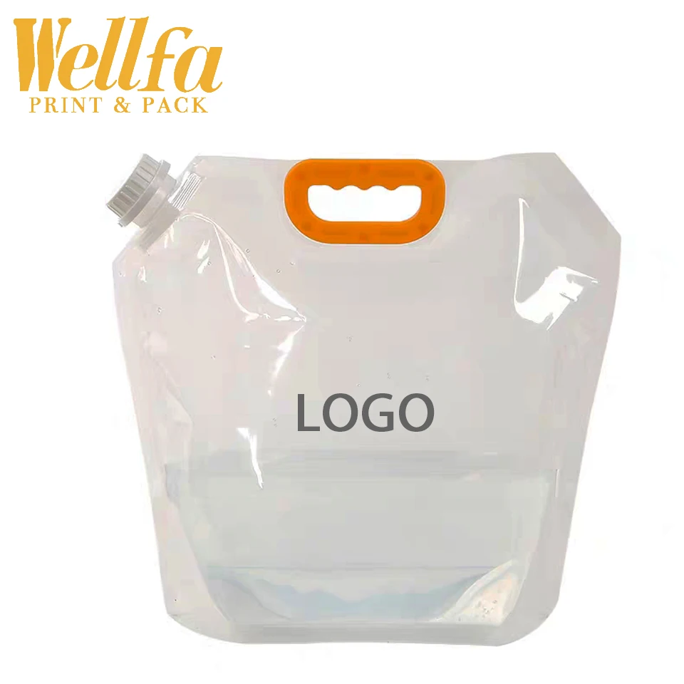 Custom Logo 4 or 5 Liter Gallon Oil Beer Juice Drink Liquid Storage ...