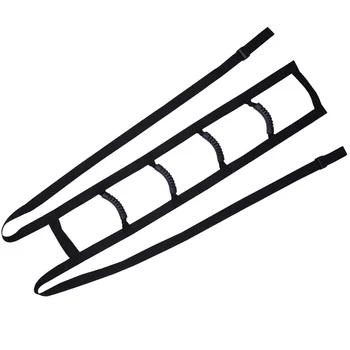 Pull Up Sit Up Bed Rope Ladder Assist Strap Belt Helper With 5 Hand ...