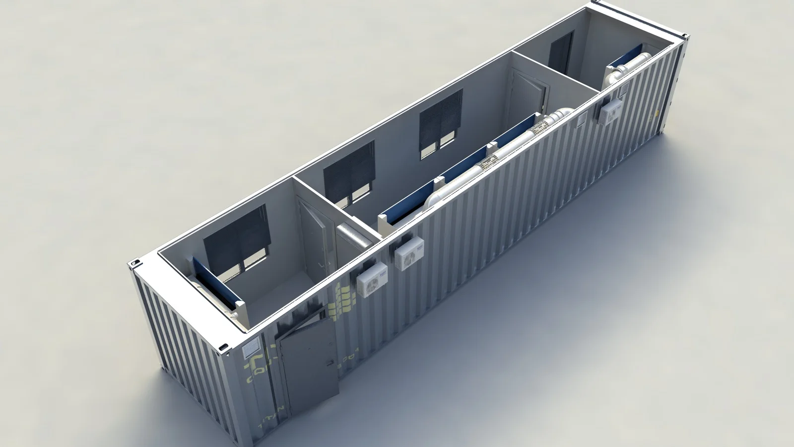 Free Design 40ft Portable Modular Acid and Alkali Proof Outside Movable ...