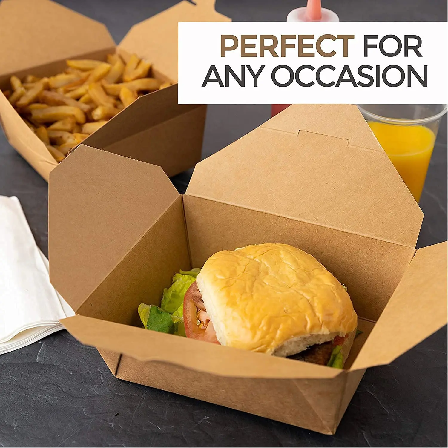 Fuling Paper Food Containers Disposable Boxes Food Packaging Containers ...