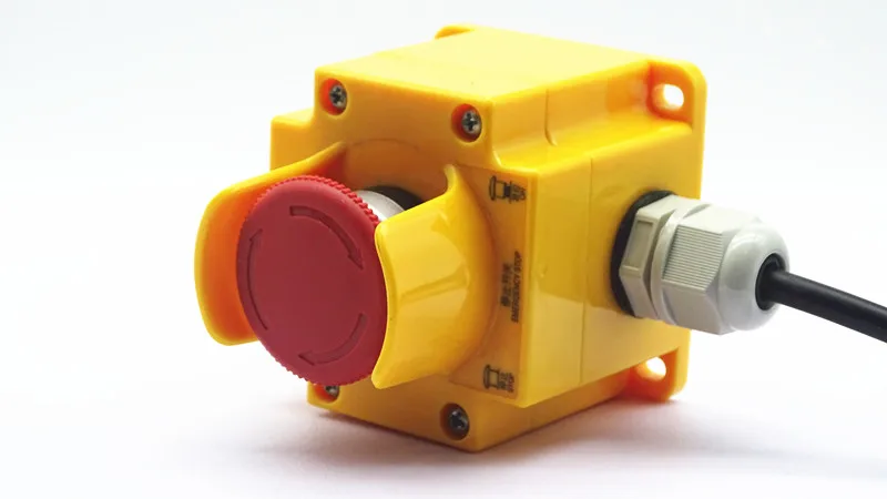 Emergency Stop Button Benlee Customized Perforated Access Box Plastic ...