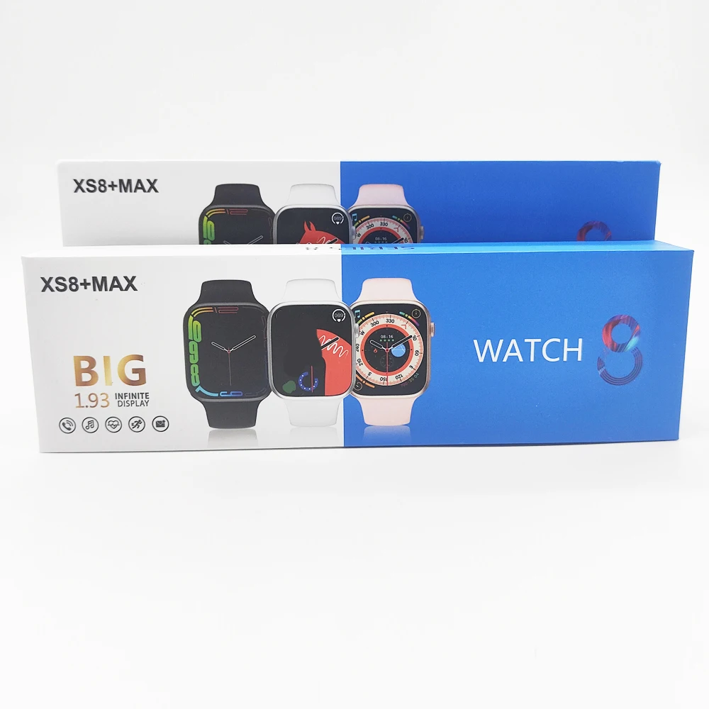 Xs8+max Fashion Cheap Smart Watch 2024 Reloj Inteligente Heart Rate ...
