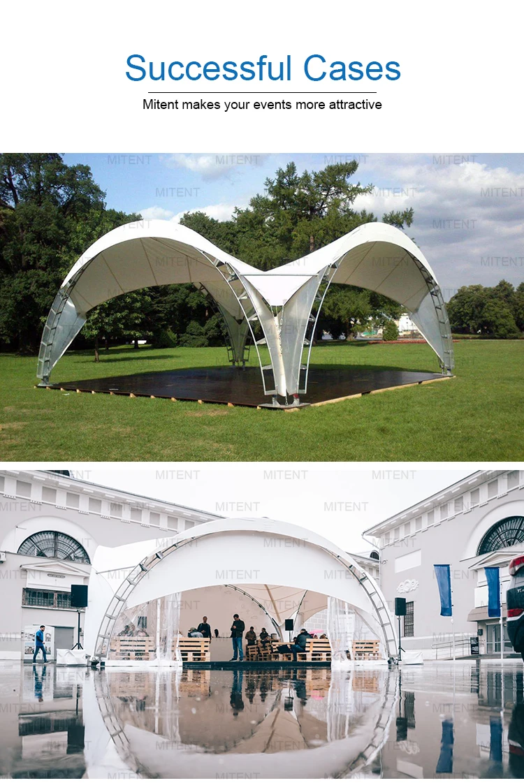 Commercial Outdoor Event Arch Tent 10x10m With Heavy Duty Galvanized ...