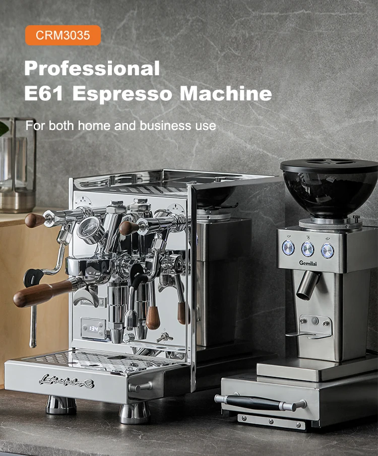 Gemilai CRM3035 Espresso Coffee Machine - Commercial Grade