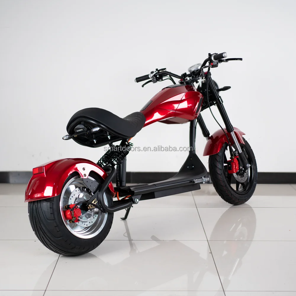 Citycoco 2000w Eec Dual Motor Electric Scooter - 1500w Zappy
