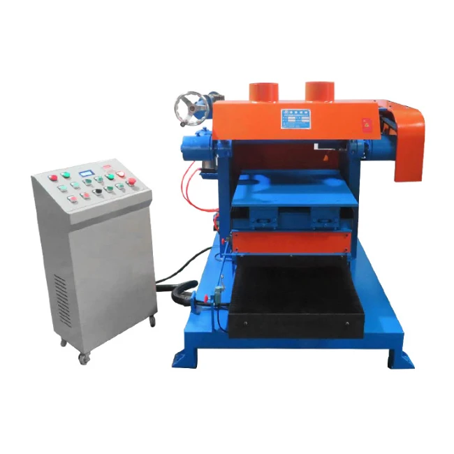 Small Vertical Plane Polishing Machine Metal Mirror Automatic Polishing ...