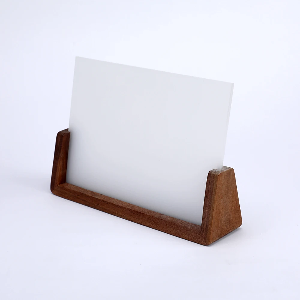 Wooden Acrylic Photo Frames - Stylish & Versatile Display