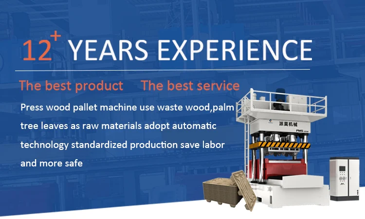 Hydraulic Wood Pallet Making Machine Sawdust Pallet Press Machine For ...