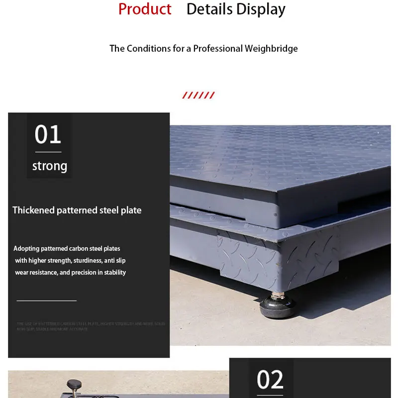 2t Electronic Digital Platform Weighing Scale Floor Scale - Buy Floor ...