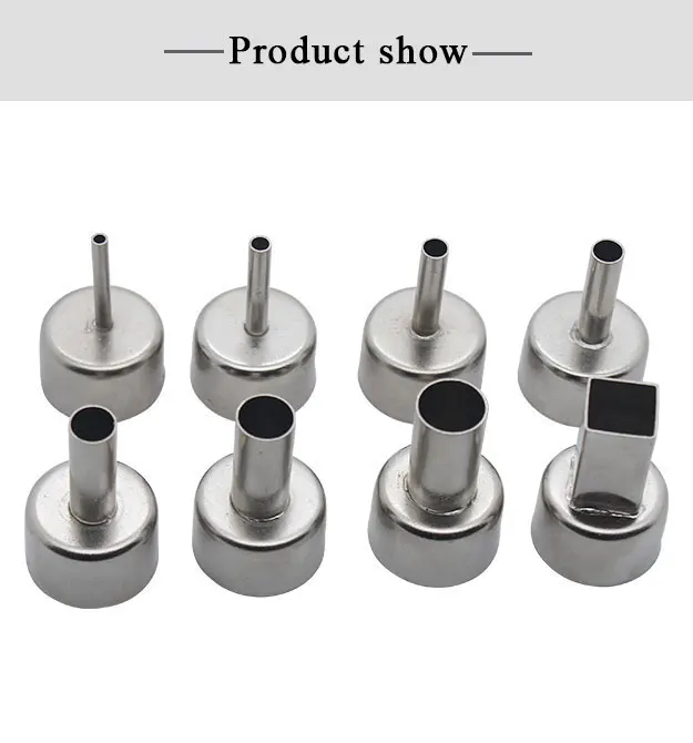 Professional 858 Type Nozzles for Hot Air Guns Welding Set Desoldering ...