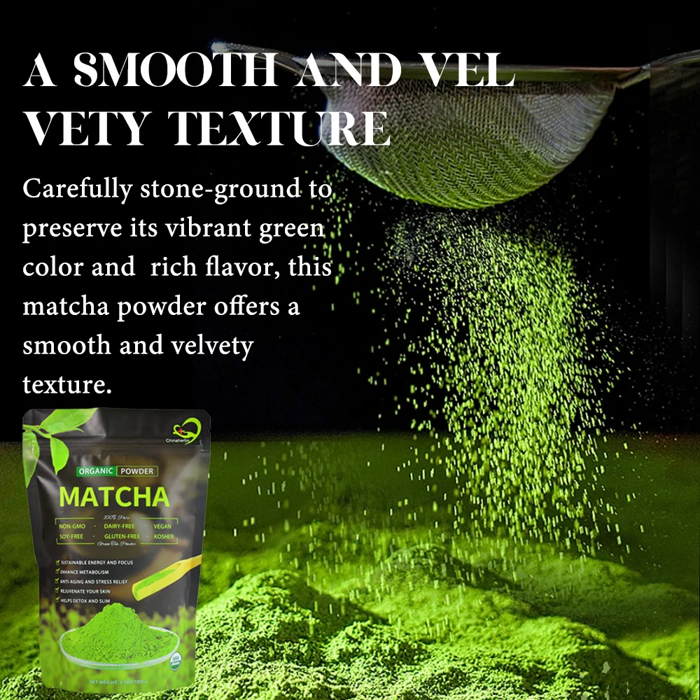 Private Label Wholesale Organic Japanese Matcha Green Tea Powder ...
