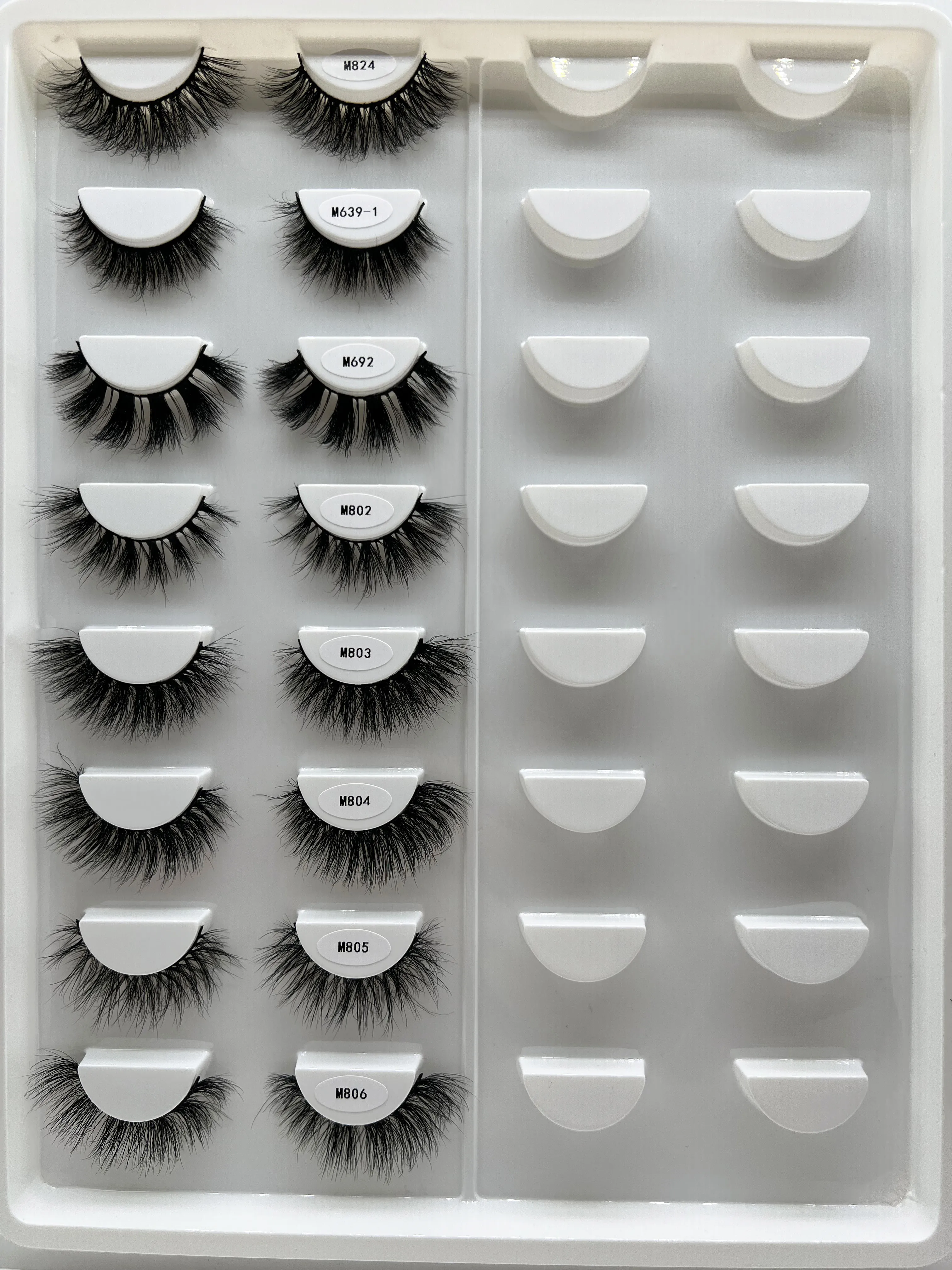 Popular Spiky Eye Lashes Wholesale 8d Fluffy Mink Eyelash Dramatic Long ...