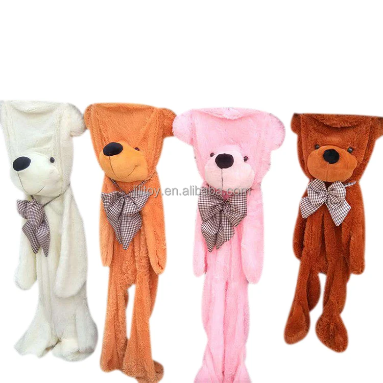 Factory Cheap Price Unstuffed Teddy Bear Skins Plush Toys Animal Teddy ...
