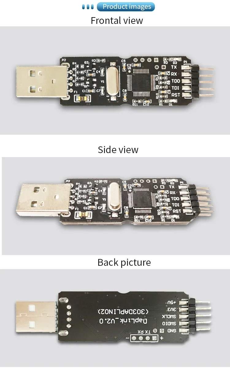 DAPLINK CMSIS-DAP Open Source - Replace JLINK/STLINK
