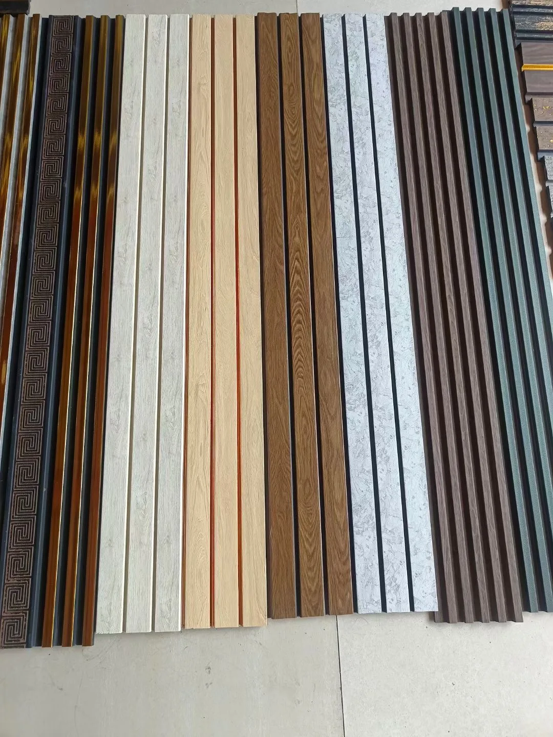 Plastic Wpc/pvc Composite Wall Panel With Film Lamination For Bathroom ...