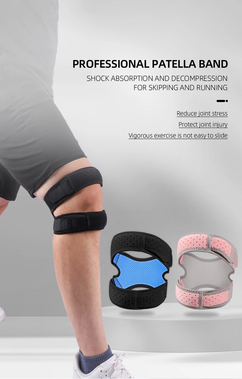 Custom Logo Patellar Tendon Support Adjustable Knee Pain Relief ...