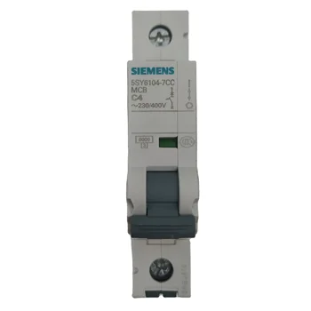 5sy61047cc Miniature Circuit Breaker 5sy6 1p C4 Mcb 230/400 V 6ka 1 ...