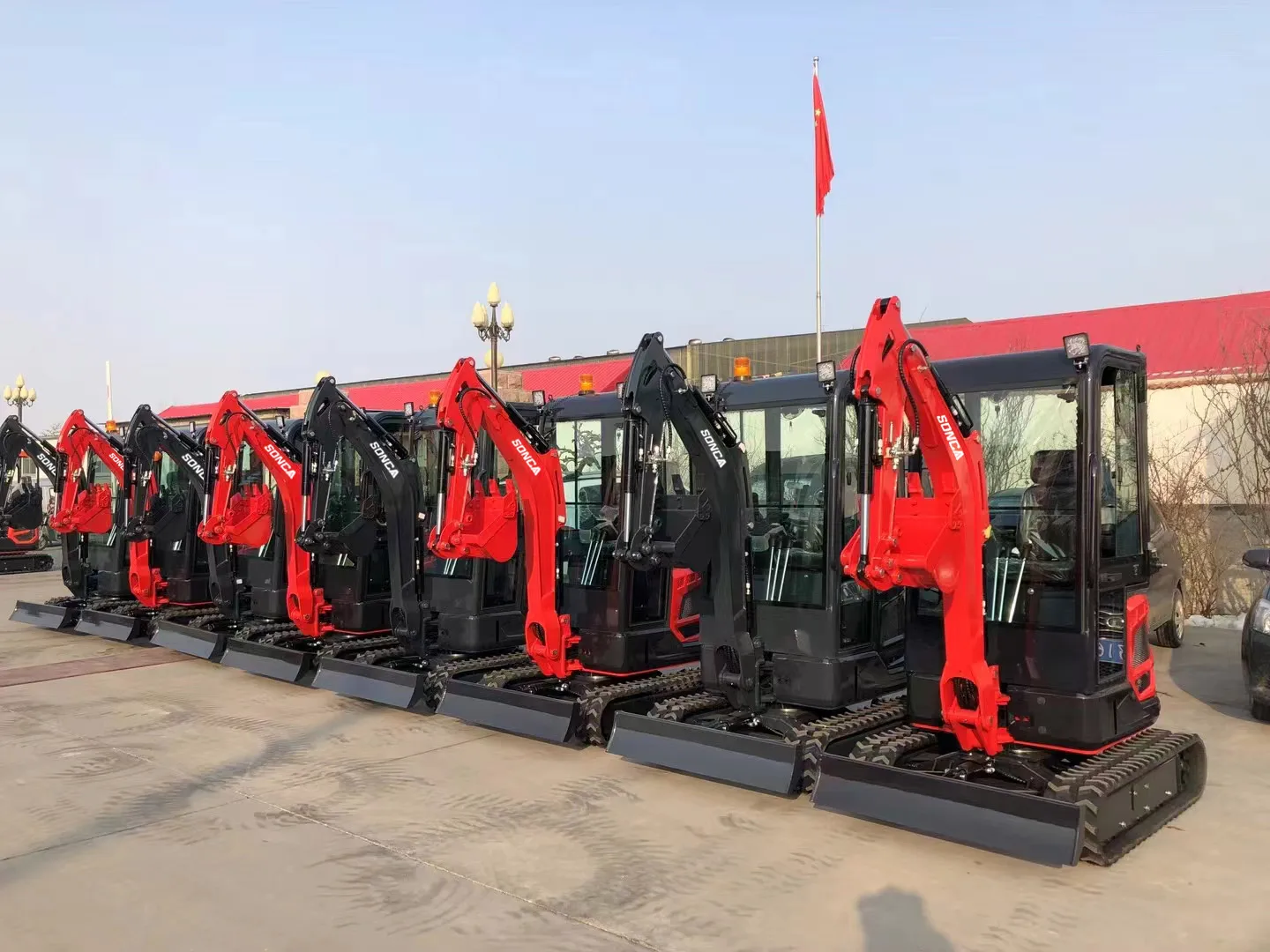 Free Shipping EPA Kubota Engine Digger Excavator 1.8 Ton