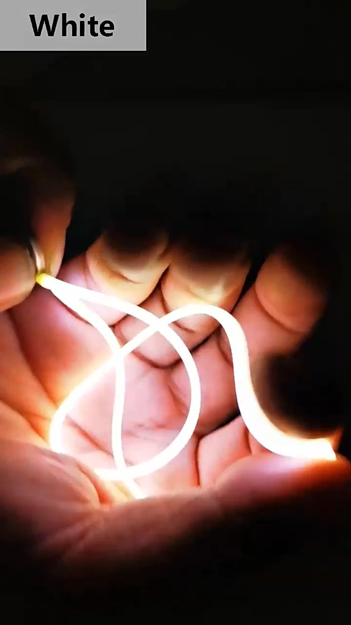 300mm Cob Flexible Filament Light Low Voltage 3v Dc 360-degree Luminous ...