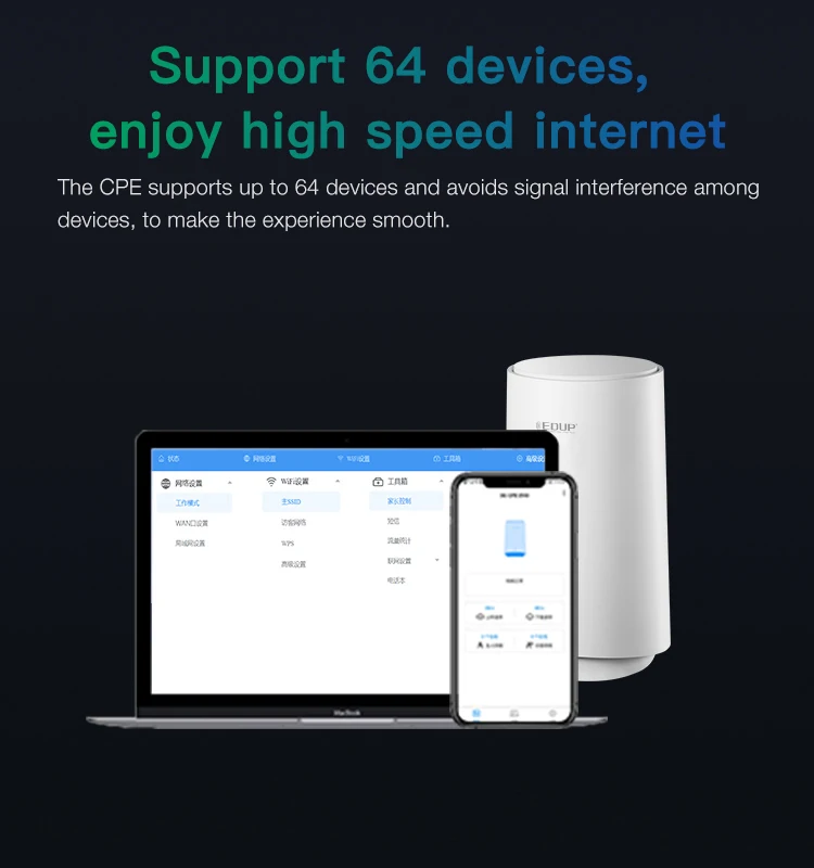 EDUP MediaTek T750 AX1800 Router Wifi tarjeta SIM 5g CPE versión Global ...